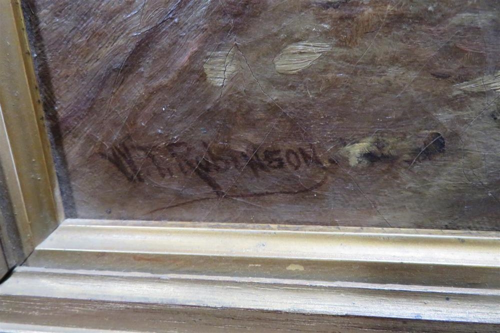 William T. Robinson | COUNTRY PATH TO COTTAGE (1852) | MutualArt