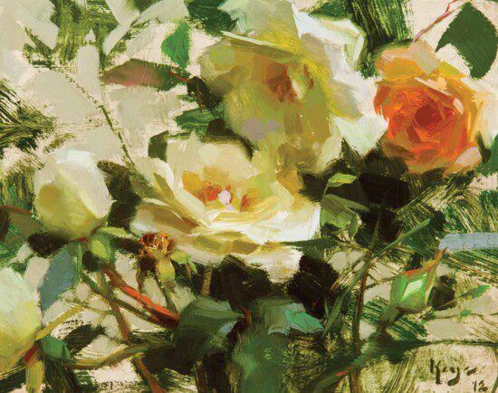 Daniel Keys | White Roses (12) | MutualArt