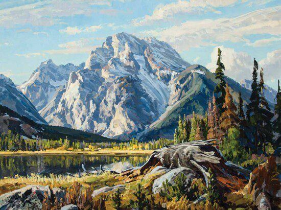 Conrad Schwiering | Mount Moran | MutualArt