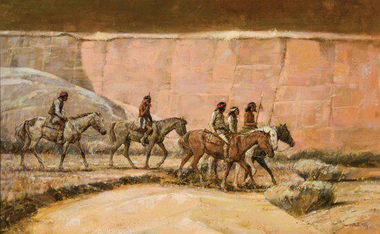 Kenneth Riley | Apache Scouts | MutualArt