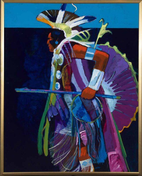John Nieto | Traditional Dancer III (1991) | MutualArt