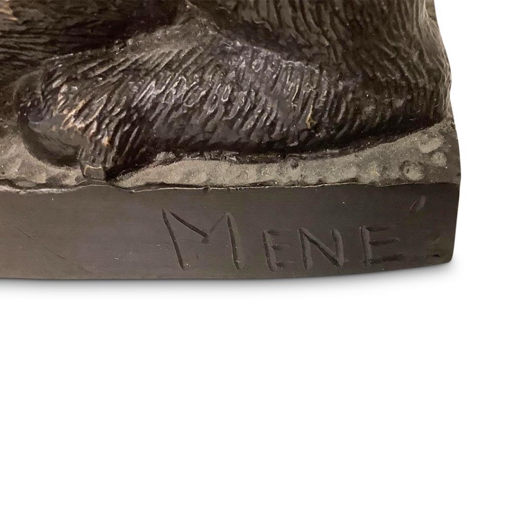 Pierre-Jules Mene | In the form of a cheerful pig lying resting | MutualArt