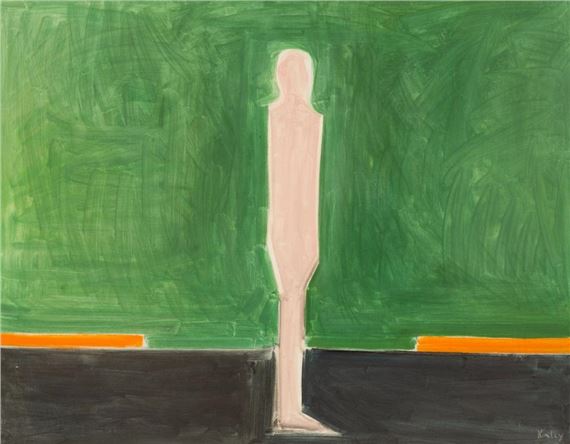 Peter Kinley | Peter Kinley (1926-1988)/Figure in Green Interior/oil on ...