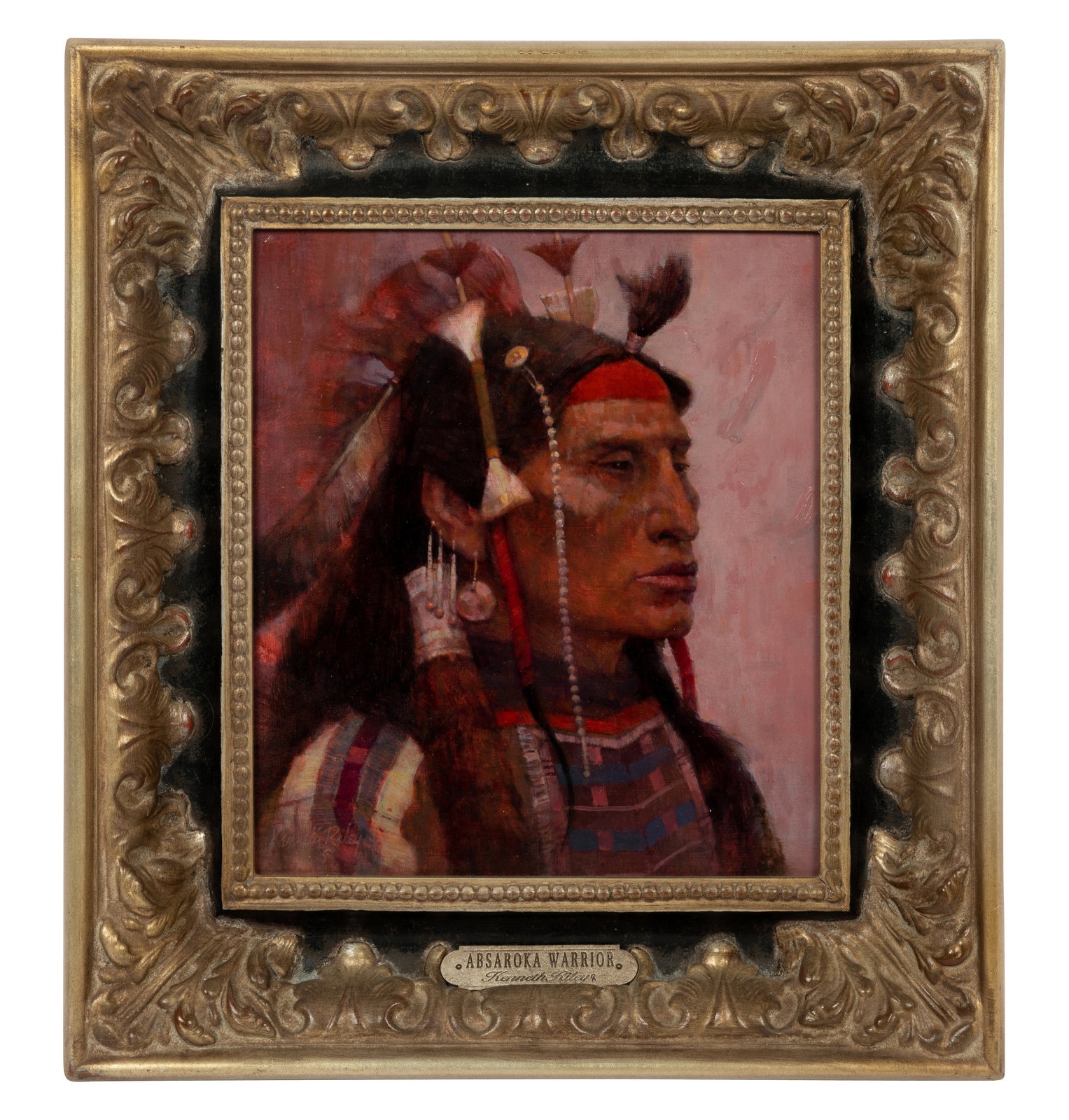 Kenneth Riley | Absaroka Warrior | MutualArt