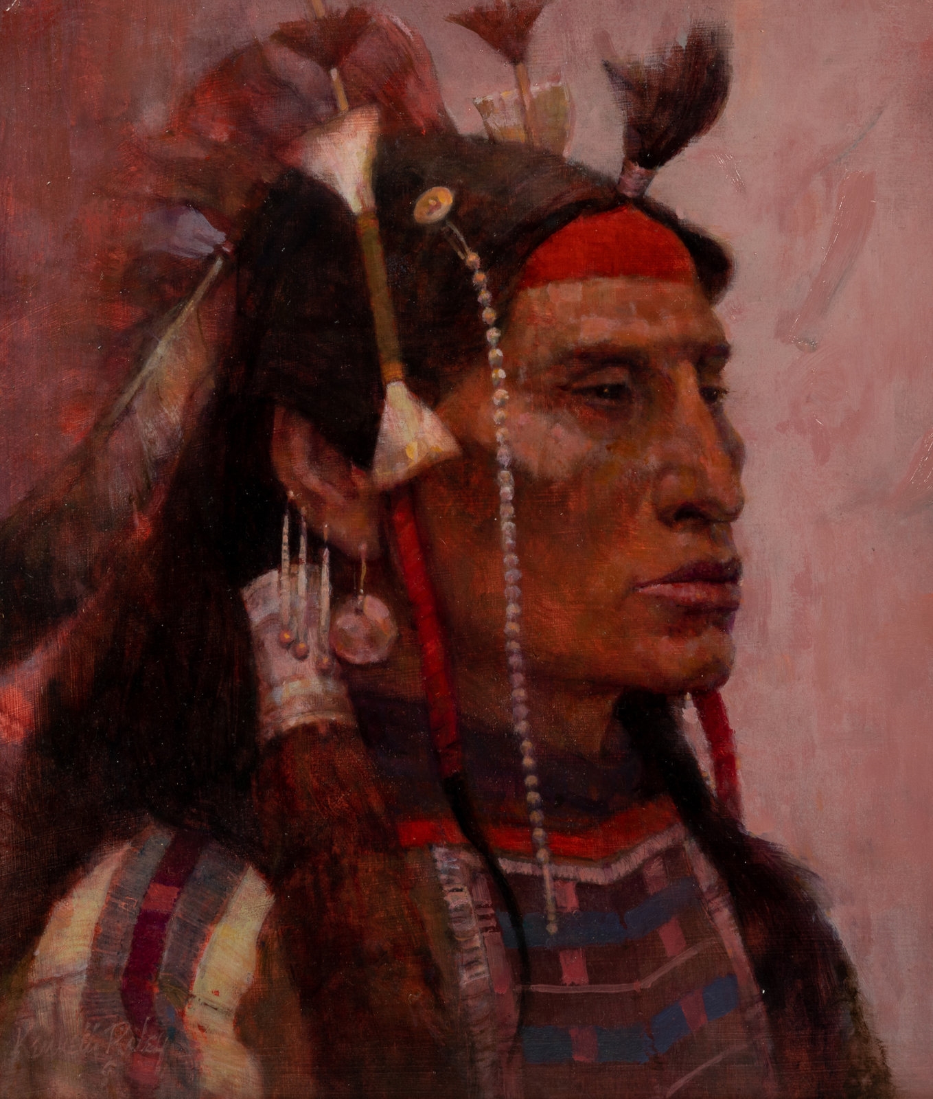 Kenneth Riley | Being Pursued (1989) | MutualArt