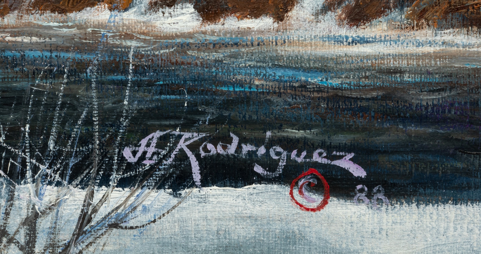 Alfredo Rodriguez | Along the Snake River (1988) | MutualArt
