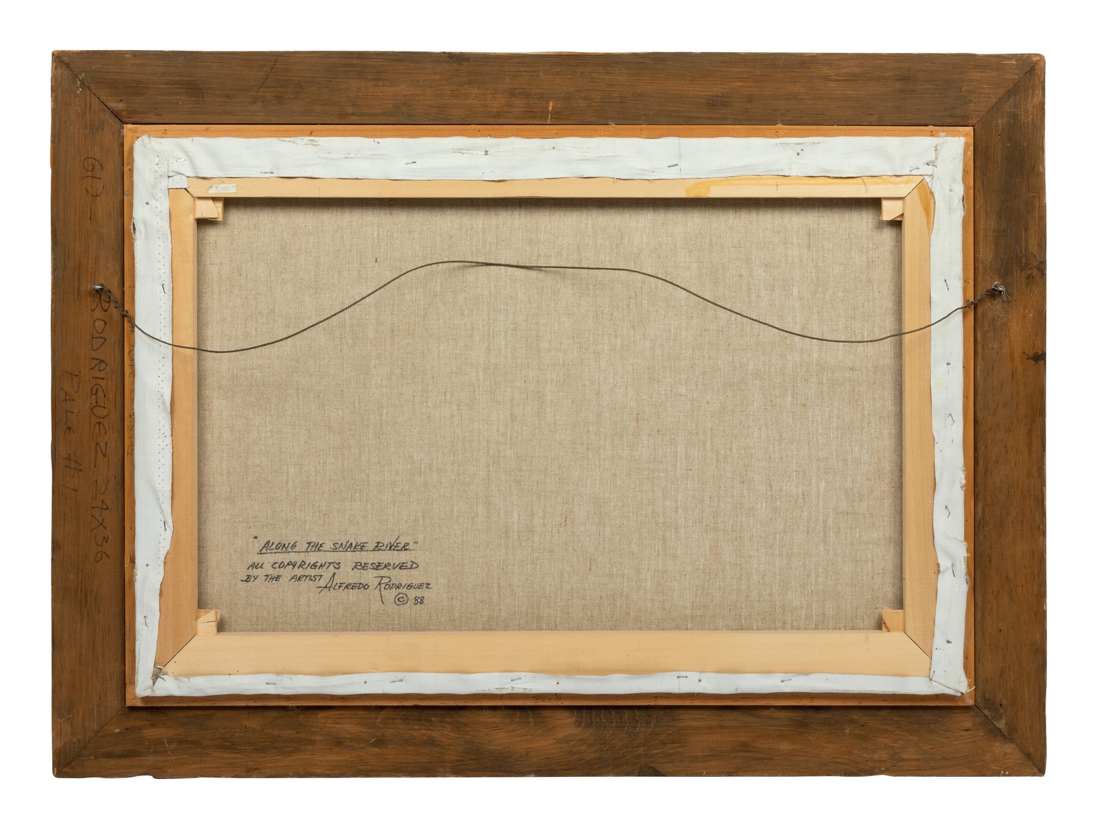 Alfredo Rodriguez | Along the Snake River (1988) | MutualArt