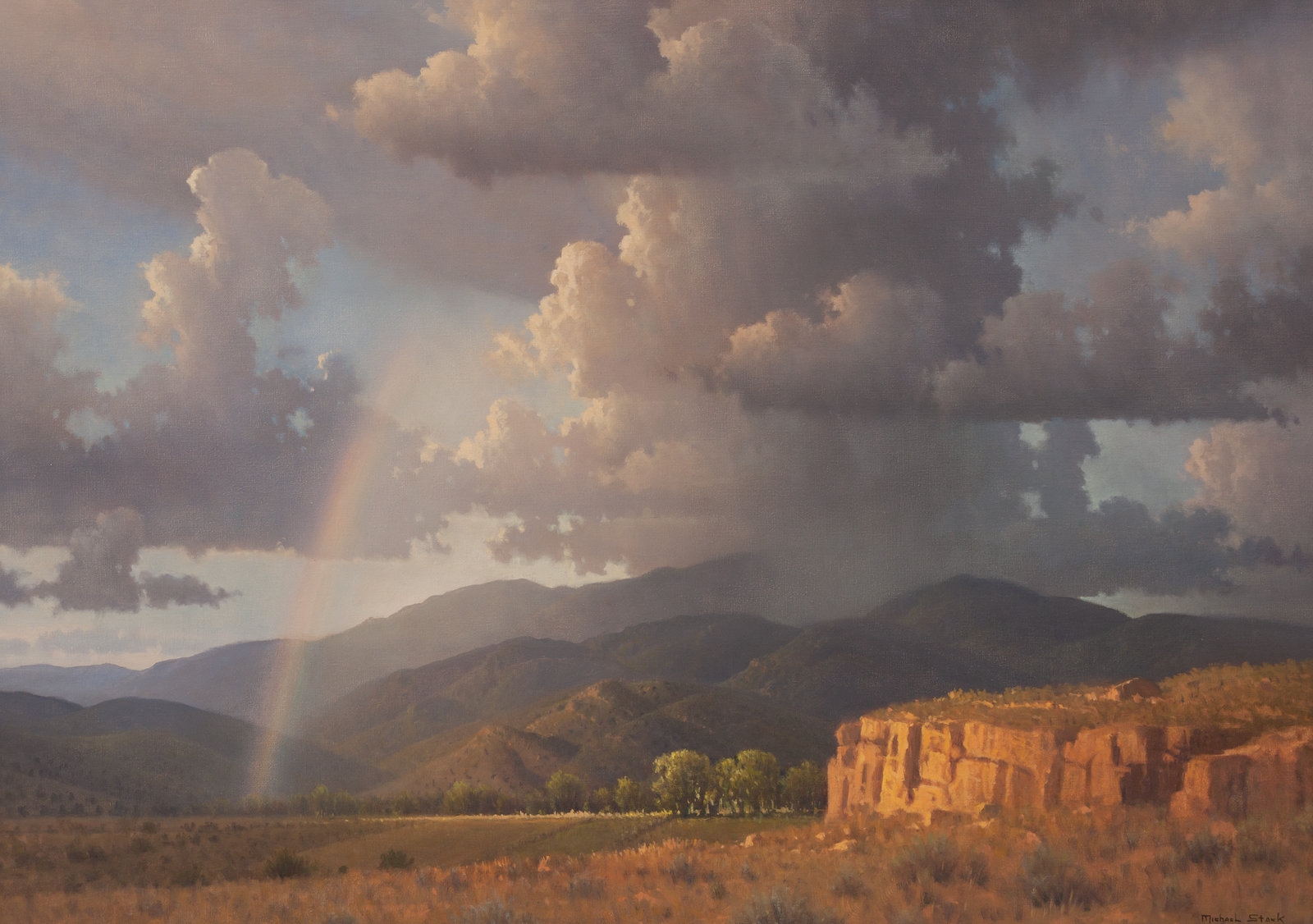 Michael Stack | Rain to the south (1997) | MutualArt