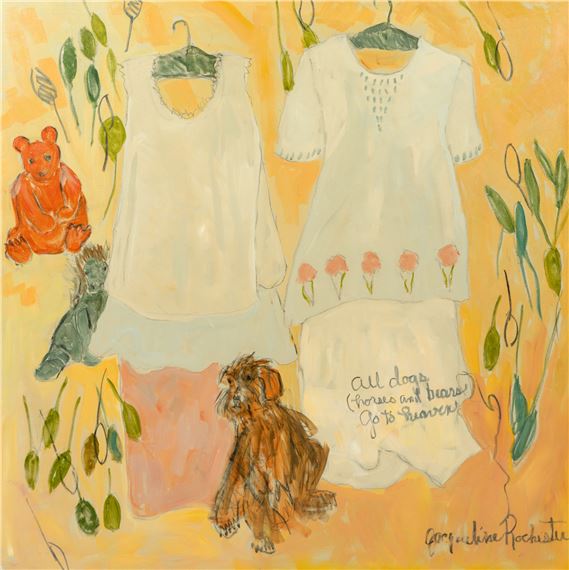 Jacqueline Rochester | All Dogs (Horses & Bears) Go to Heaven | MutualArt