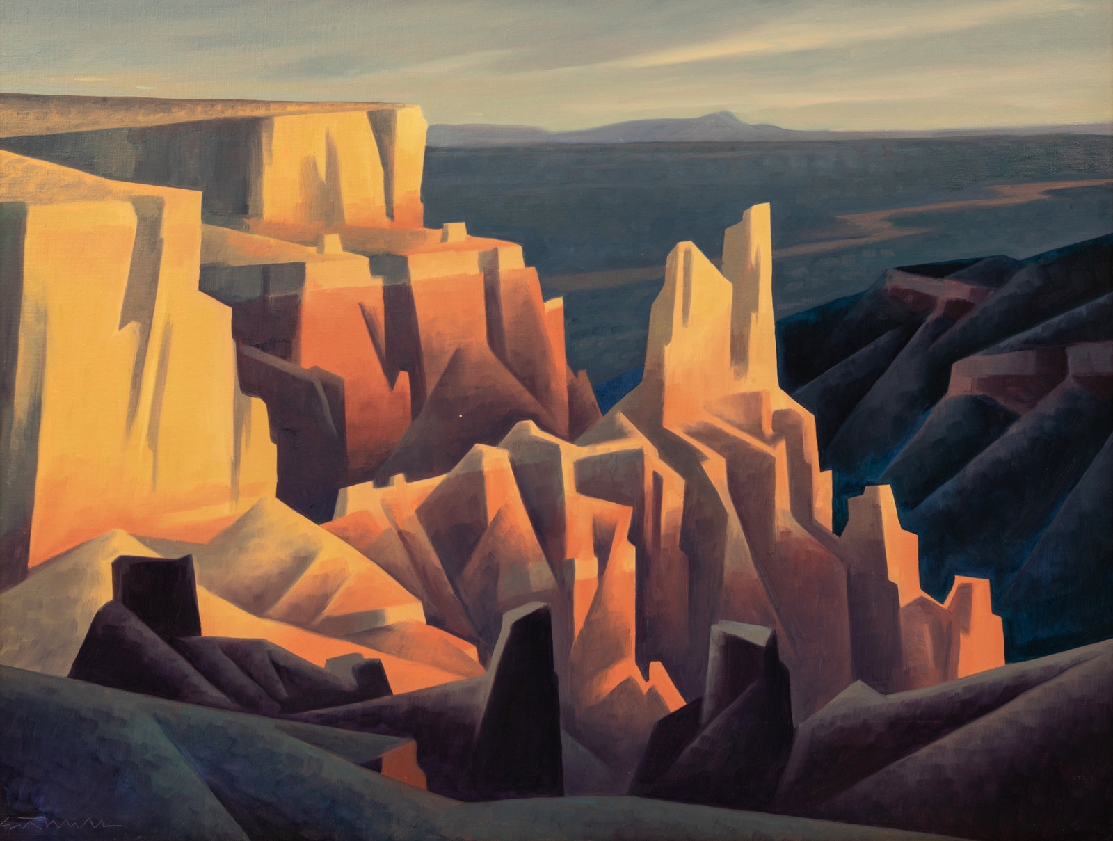 Ed Mell | Canyon Matrix (1998) | MutualArt