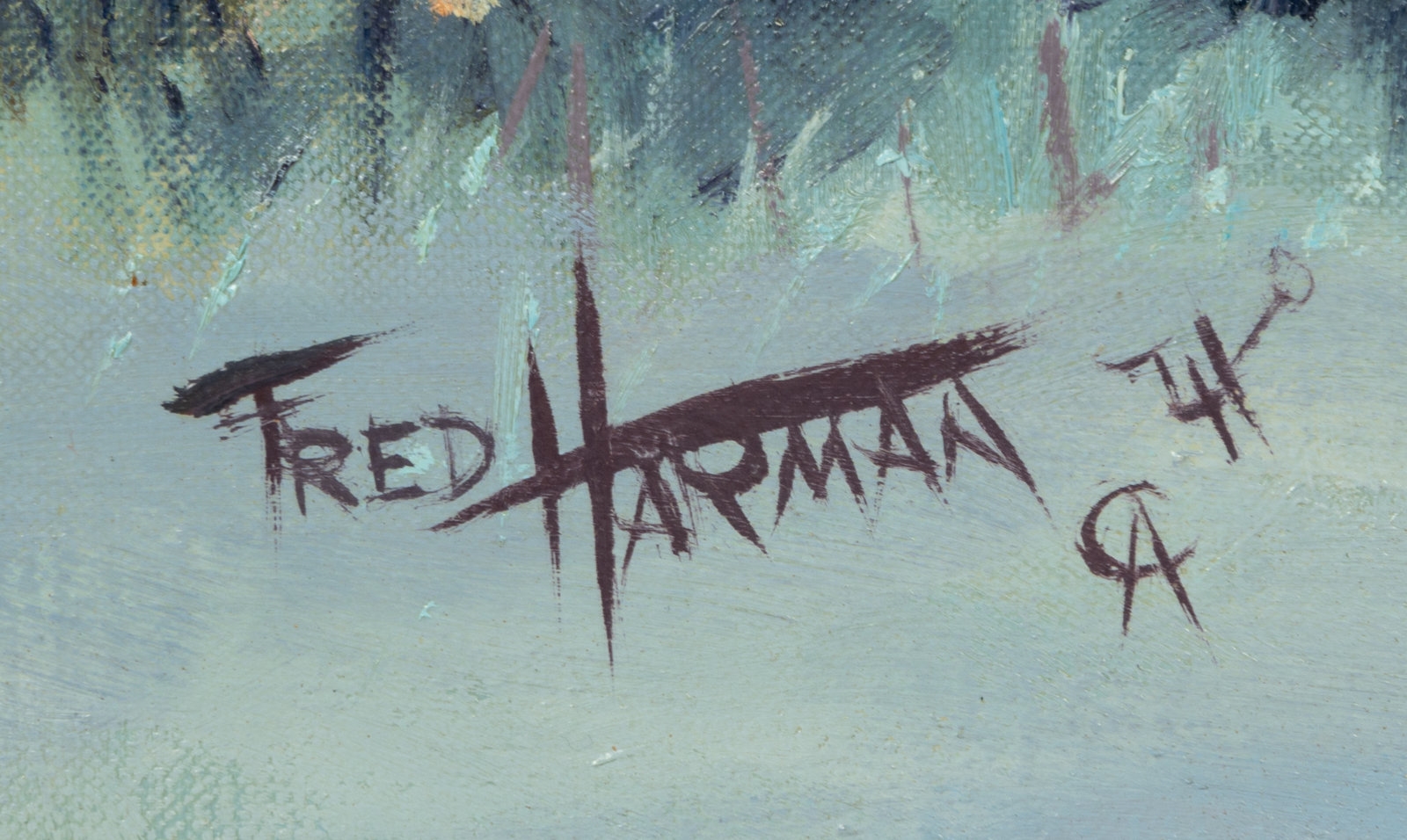 Fred Harman | The Reluctant Pup | MutualArt