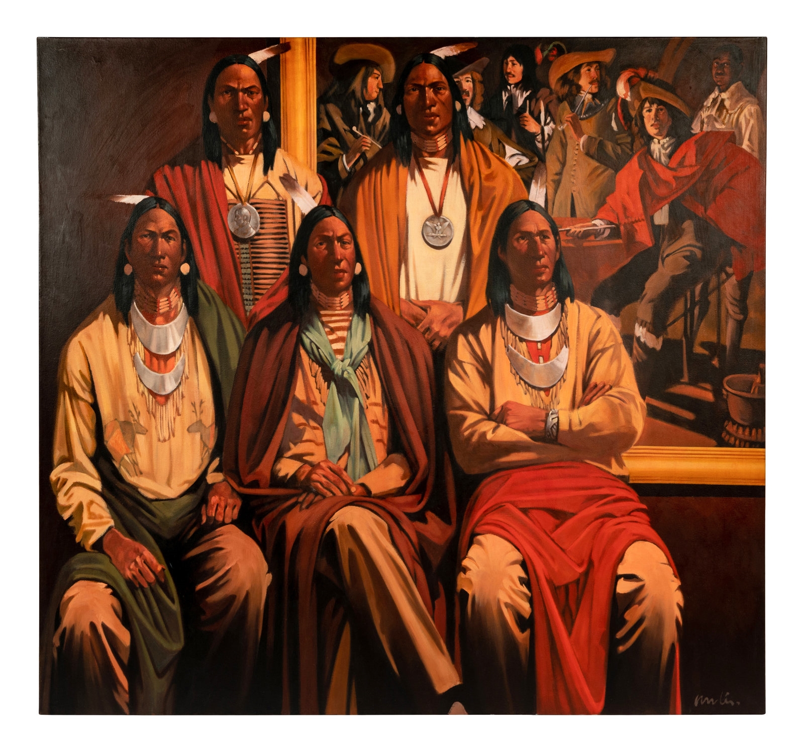 Walt Wooten | Visit to the Louvre (1999) | MutualArt