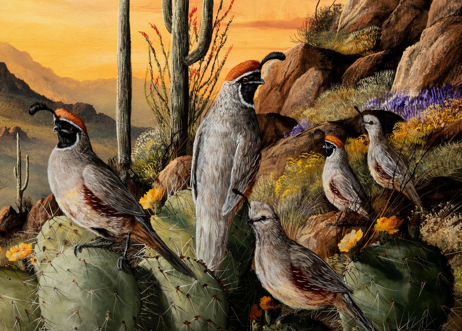 Trevor Swanson | Birds in Desert | MutualArt