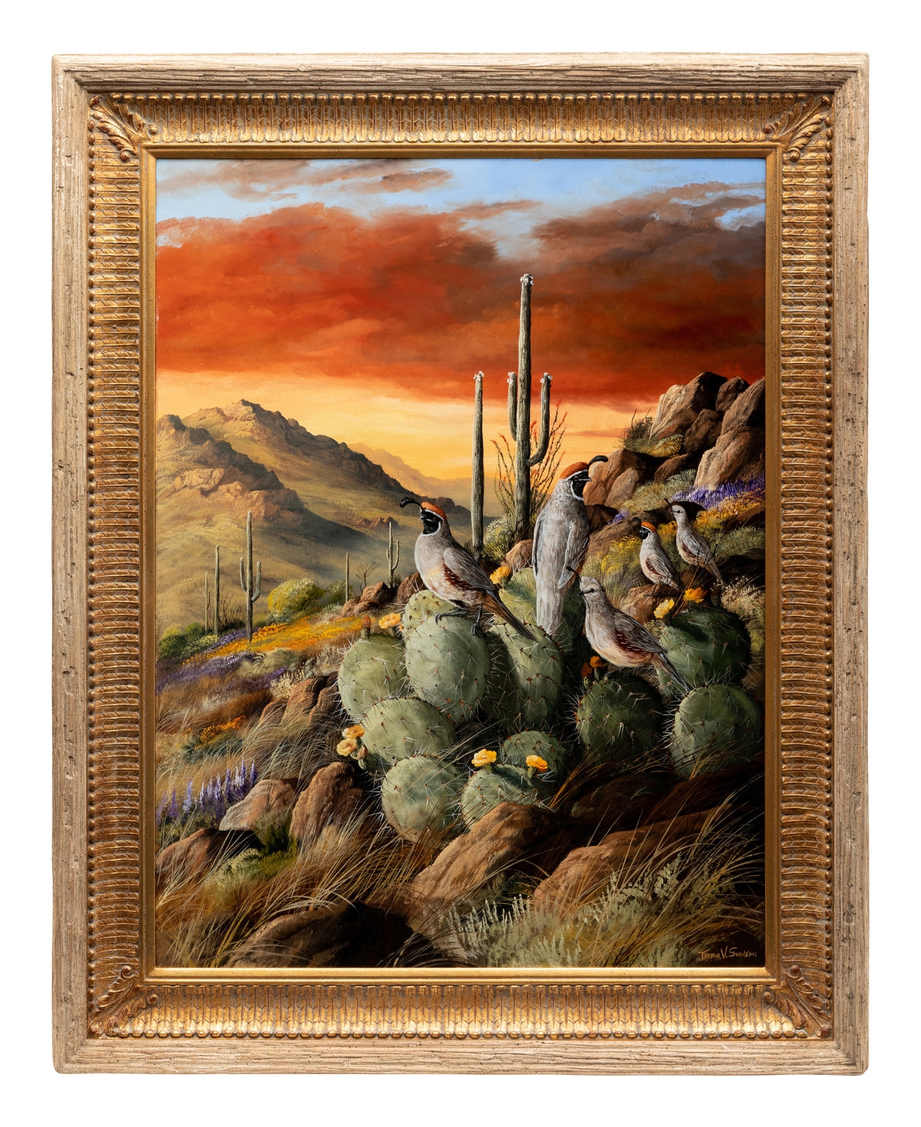 Trevor Swanson | Birds in Desert | MutualArt