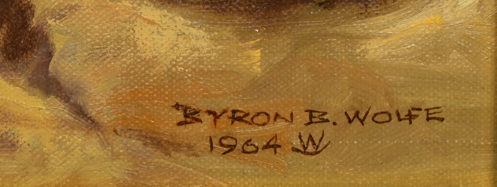 Byron Wolfe | The Night Herder (1964) | MutualArt