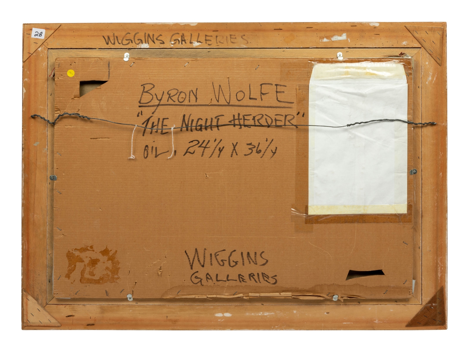 Byron Wolfe | The Night Herder (1964) | MutualArt