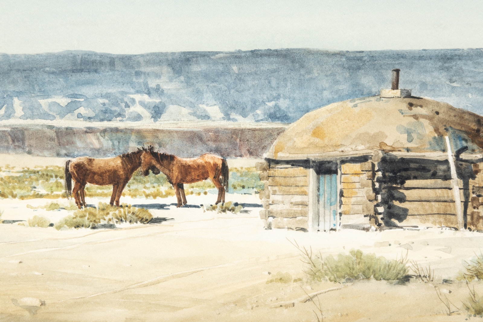 Morris Rippel | Hogan-Nazlini Basin (1975) | MutualArt