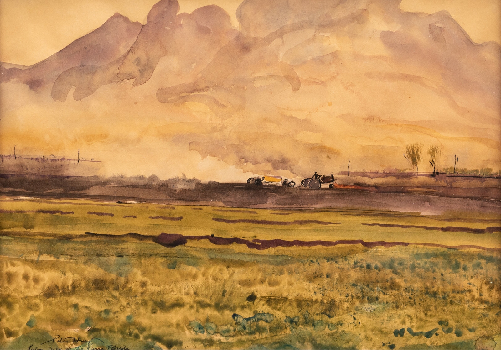 Peter Hurd | Labor Area de la Sierra Florida | MutualArt