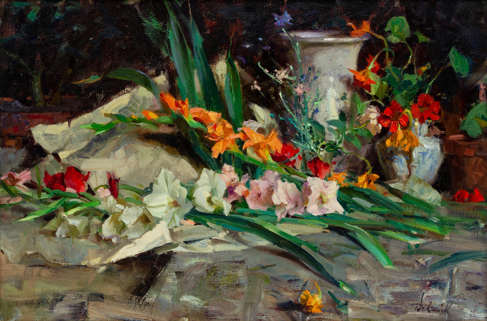 Richard Alan Schmid | Gladiolas (1962) | MutualArt