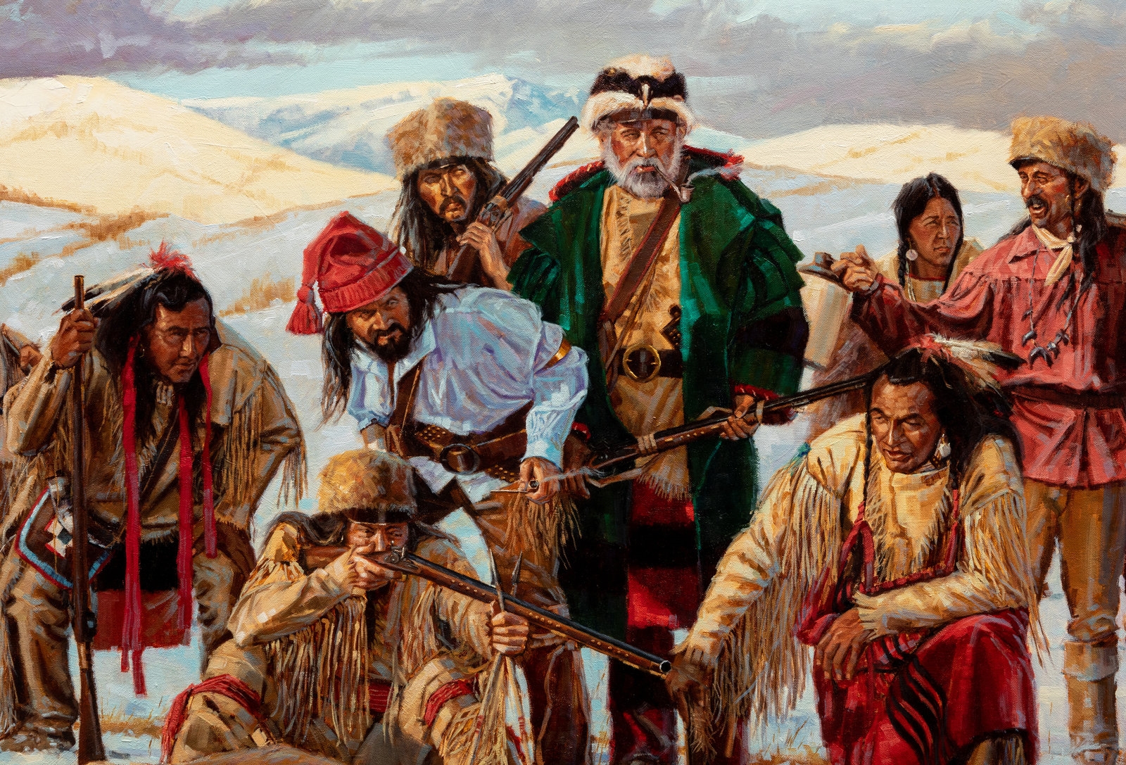 John DeMott | Mountain Revelry (1992) | MutualArt