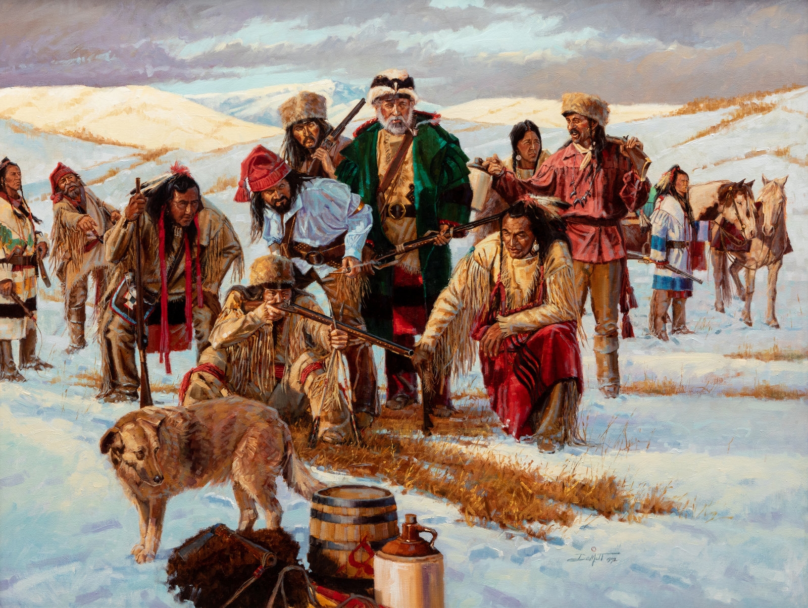 John DeMott | Mountain Revelry (1992) | MutualArt