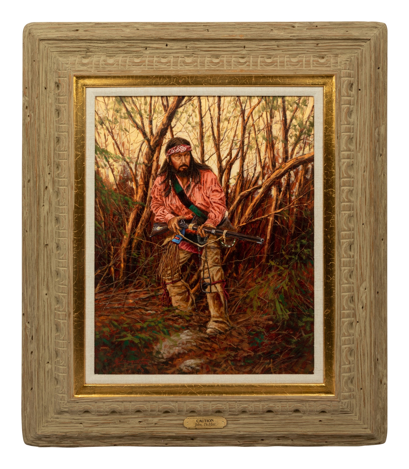 John DeMott | Caution (1986) | MutualArt