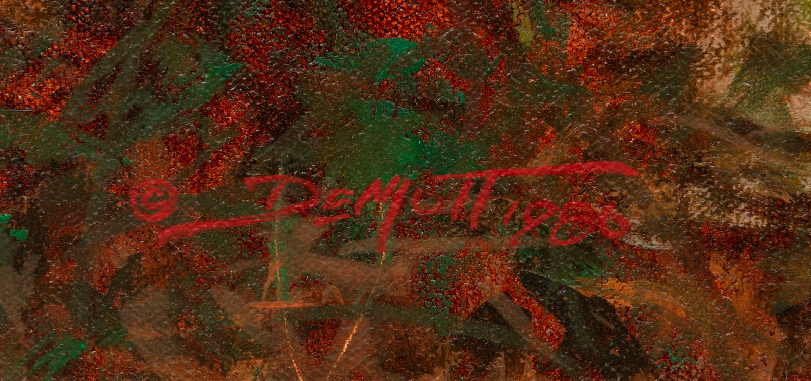 John DeMott | Caution (1986) | MutualArt