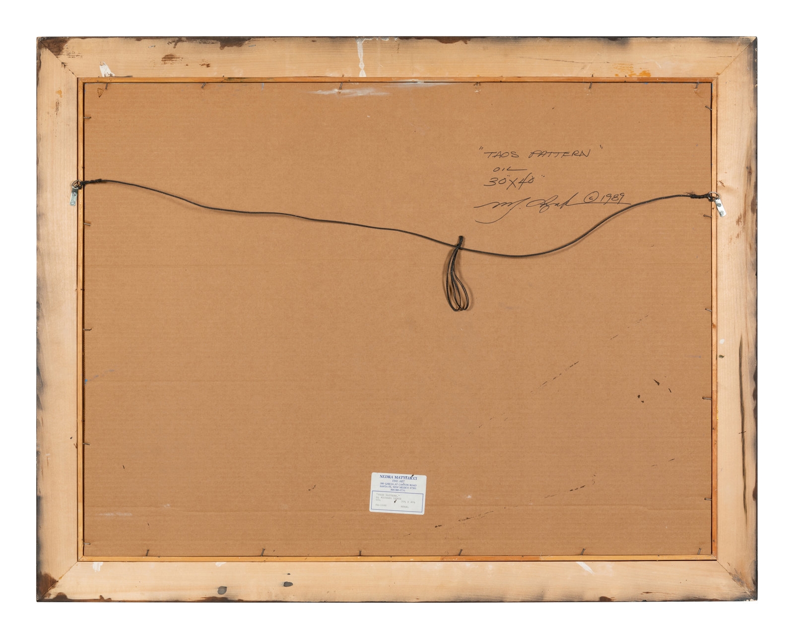 Michael Lynch | Taos Pattern (1989) | MutualArt