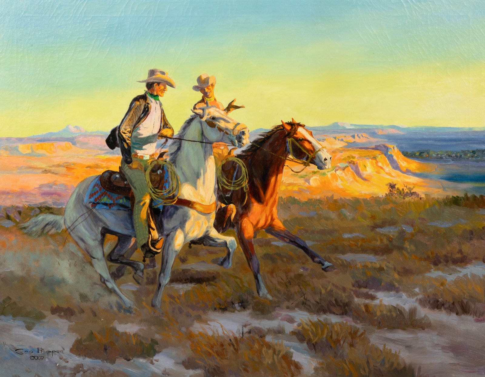 George Phippen | A Night in Town | MutualArt