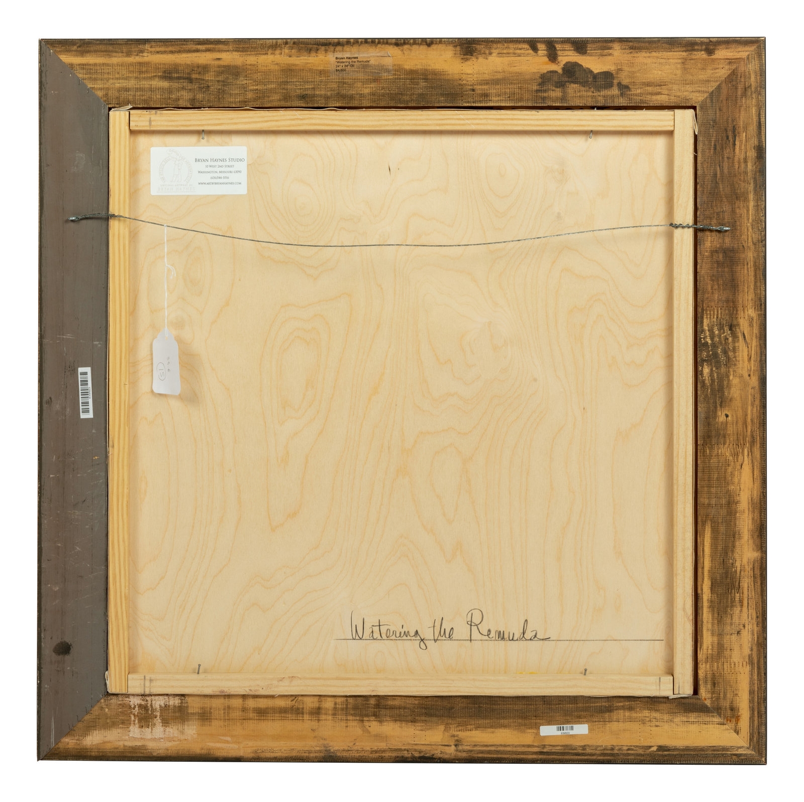 Bryan Haynes | Watering the Remuda | MutualArt