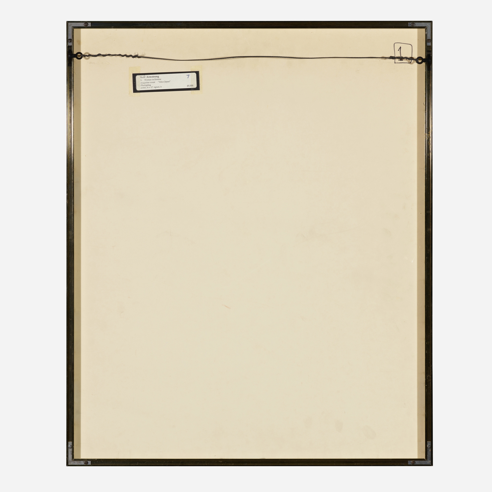 Rolf Armstrong | Portrait of Alice Joyce (illustration for Photoplay ...