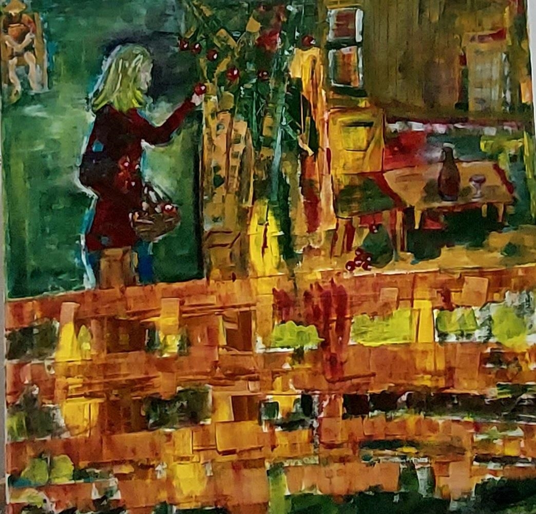 Anne Schofield | Beyond the fence (Circa 2023) | MutualArt