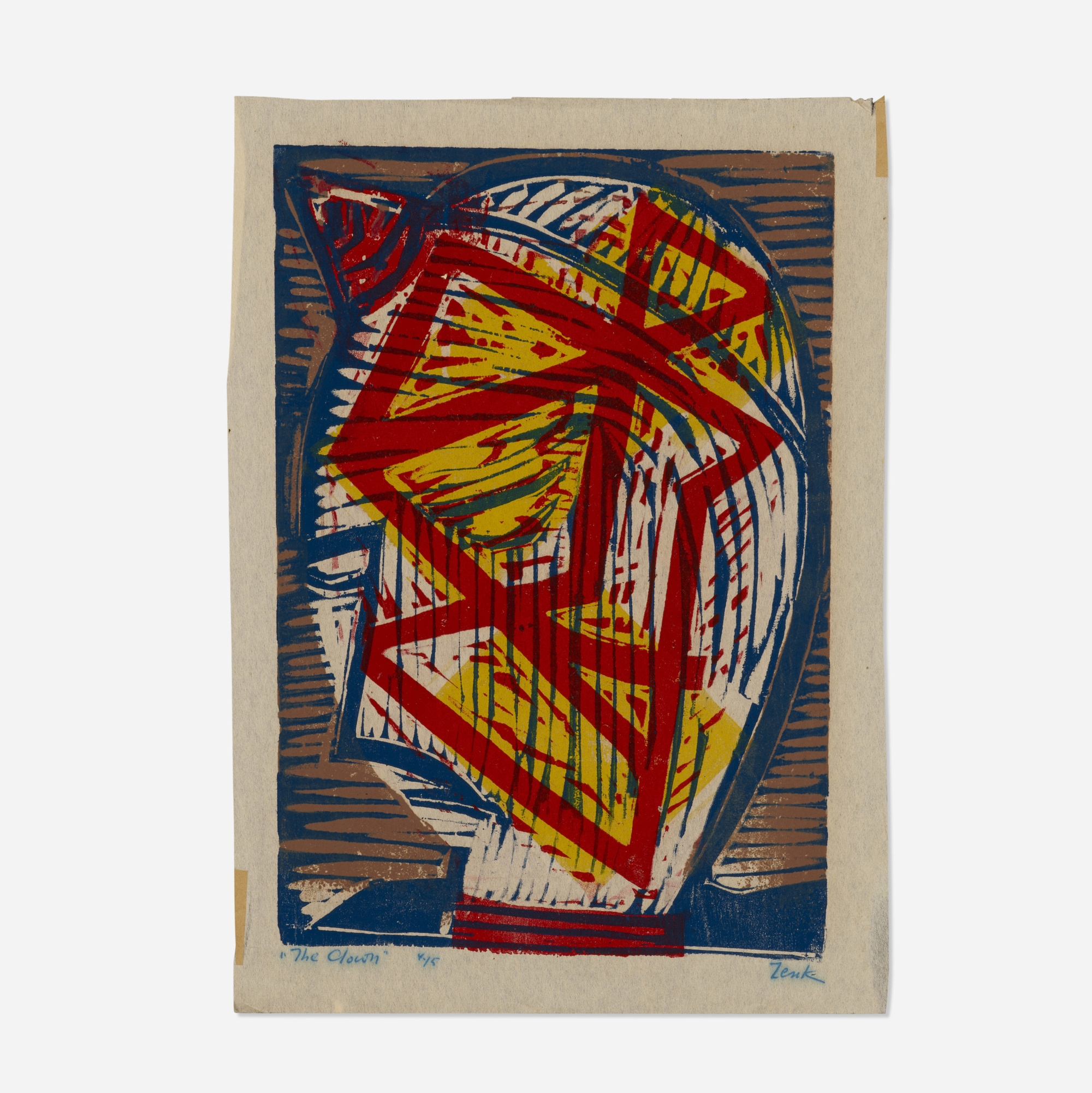 Josef Zenk | The Clown | MutualArt