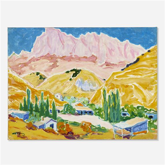 Ivan Ivanowvitch Godlevsky | Mountains In Crimea (Street) | MutualArt