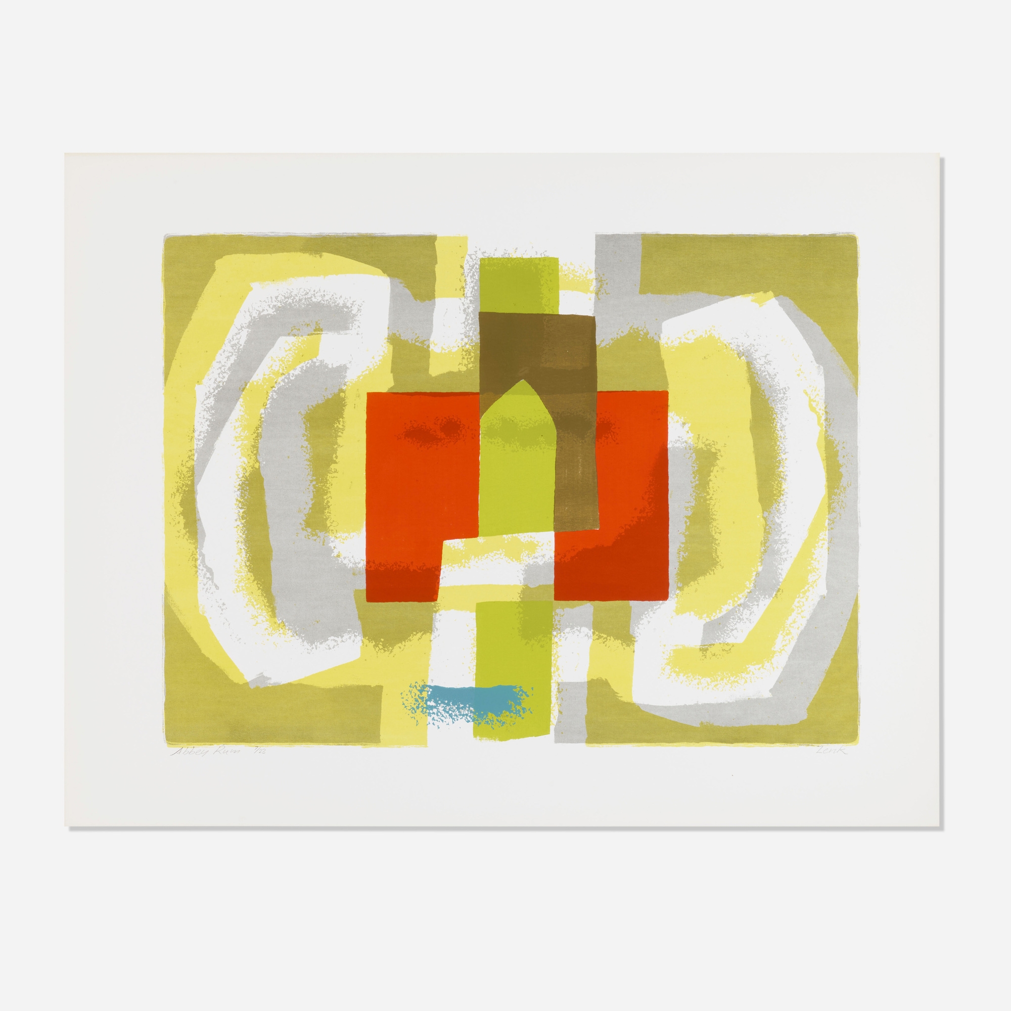 Josef Zenk | Abbey Ruin | MutualArt