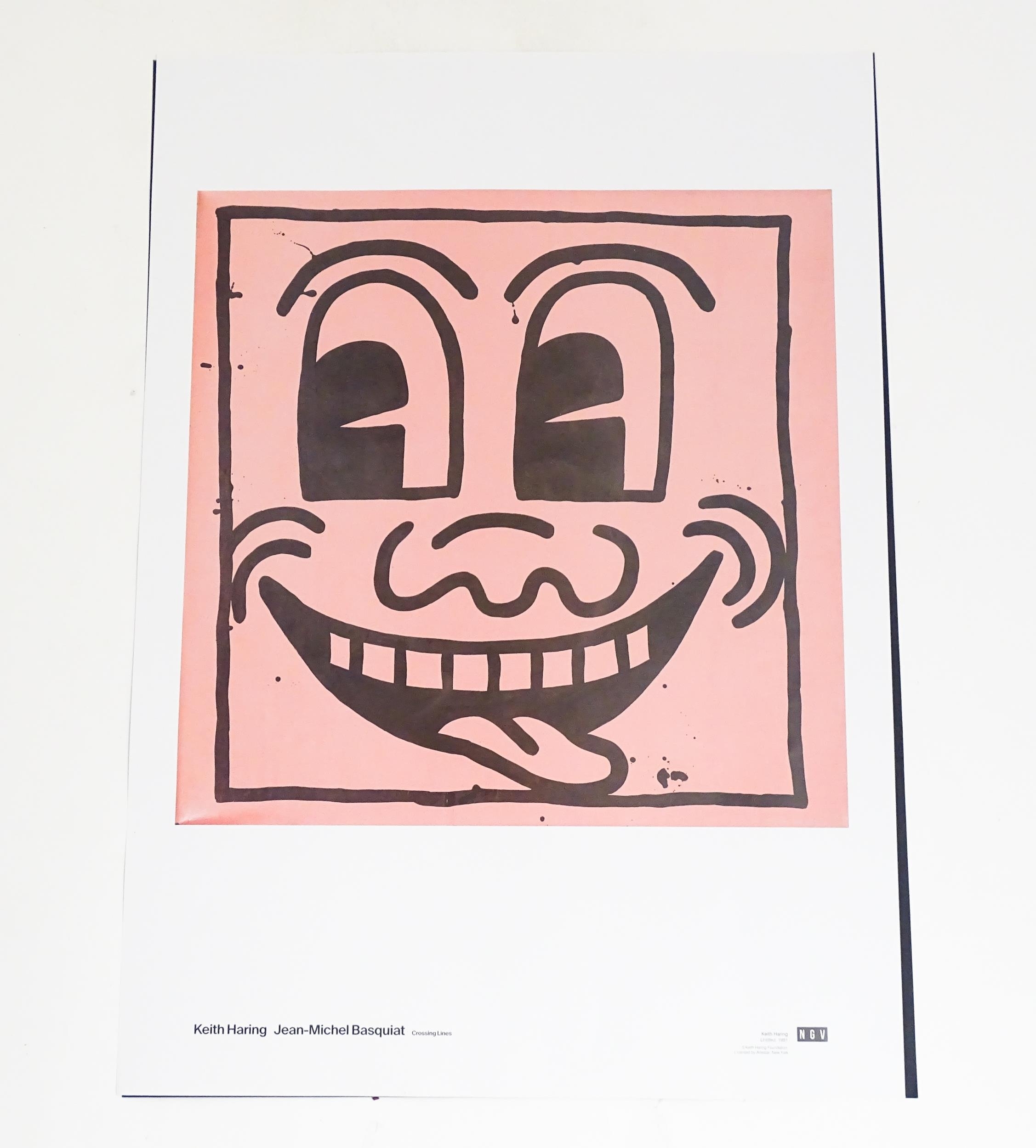 Keith Haring | depicting Untitled 1981 by Keith Haring. Approx. 23 1/2 ...