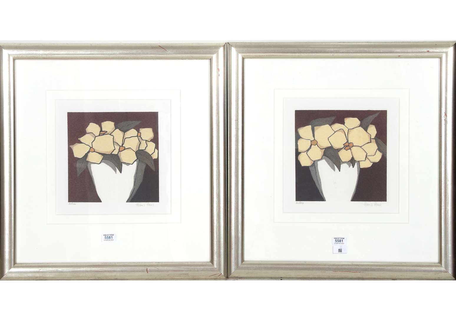 Hans Paus | Twee stillevens | MutualArt