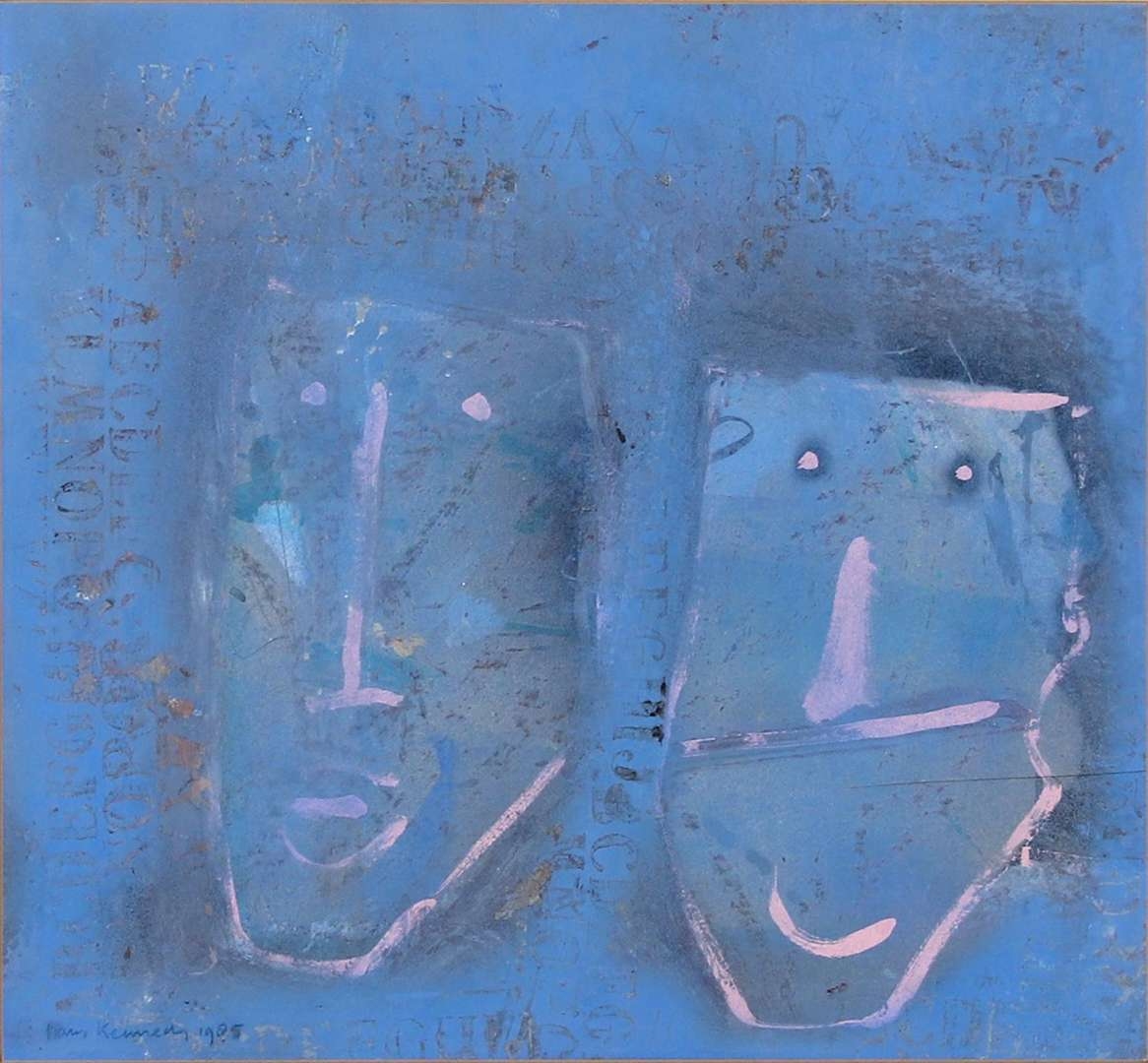 Frans Kennedy | Twee gezichten (1985) | MutualArt