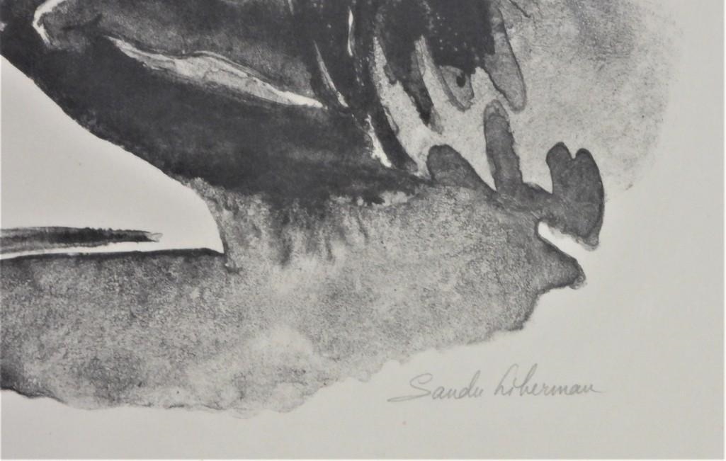 Sandu Liberman | SANDU LIBERMAN (1923-1977, Romania) framed signed ...