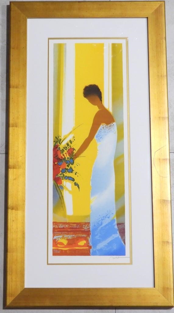 Émile Bellet | Emile Bellet: La robe Bleue 2005 - Serigraph (2005 ...