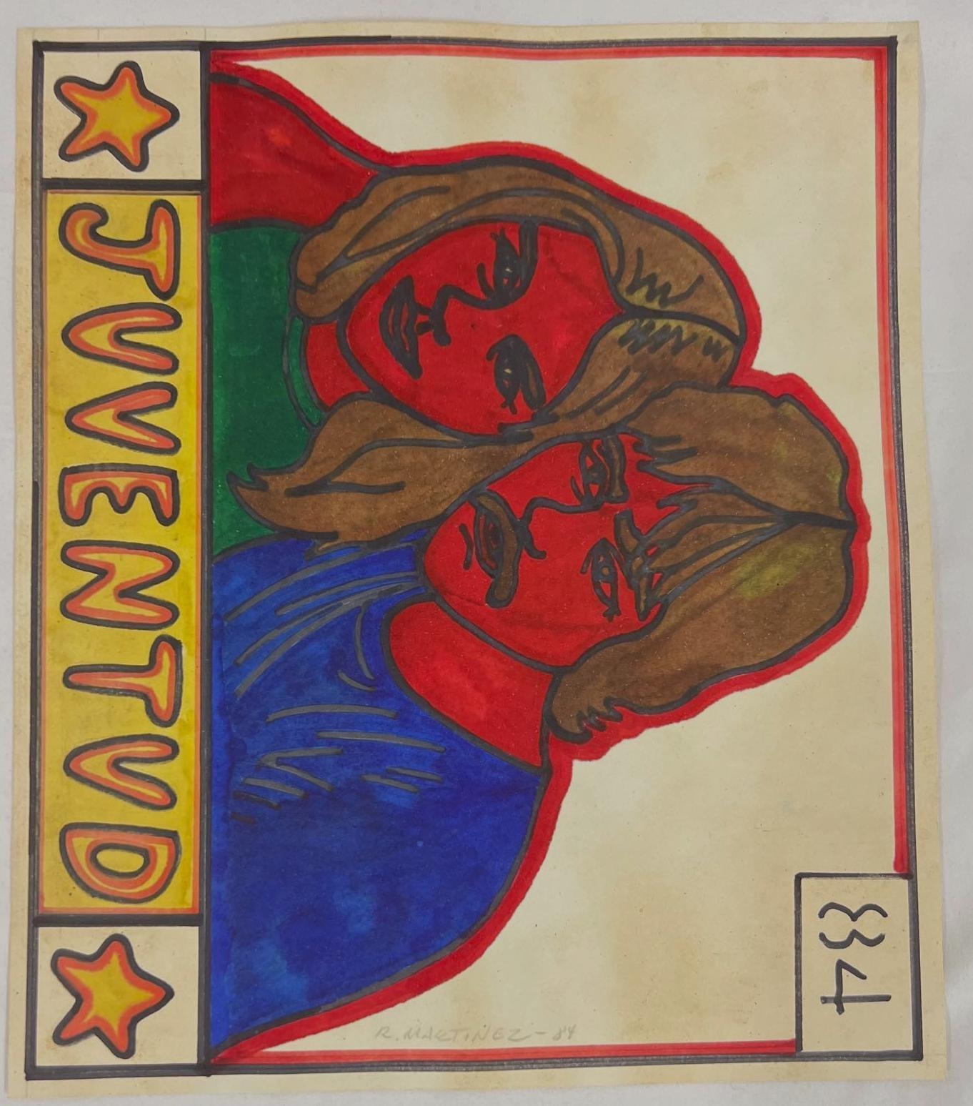 Raúl Martínez | Raul Martinez (Cuba 1927 - 1995) Mixed Media on paper ...