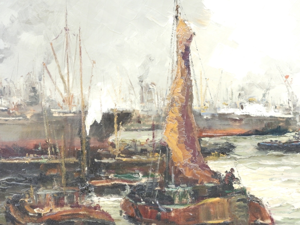 Jan Bévort | depicts an array of ships | MutualArt
