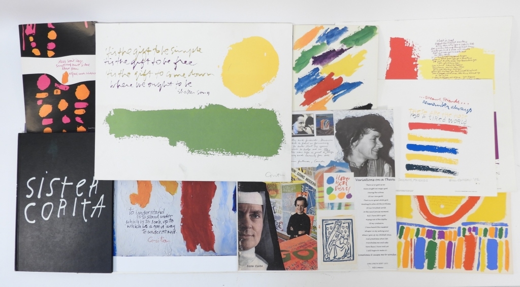 Corita Kent | often combining imagery with biblical text. Comeau was a ...