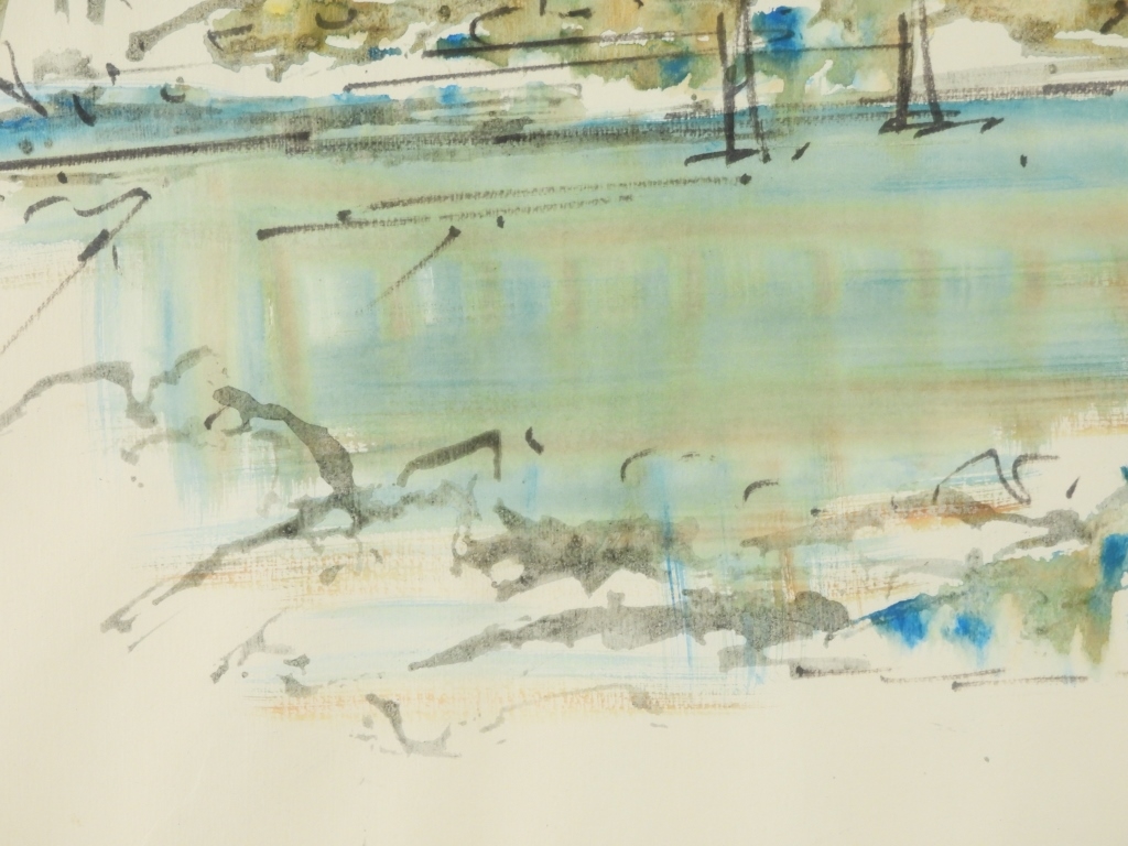 Alfred Birdsey | Bermuda 1912-1996 Impressionist depiction of colorful ...