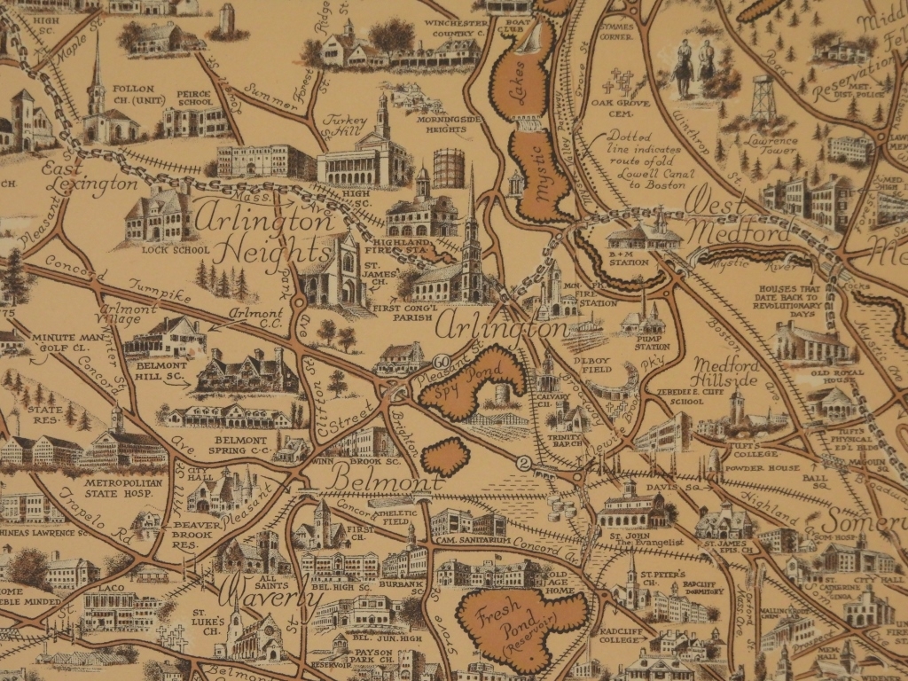 Ernest Dudley Chase | Massachusetts 1878-1966 Depicts a map of the ...