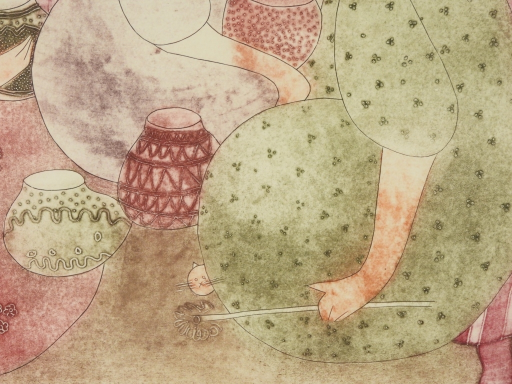 Eng Tay | Eng Tay Modern Figurative Lithograph (1947) | MutualArt