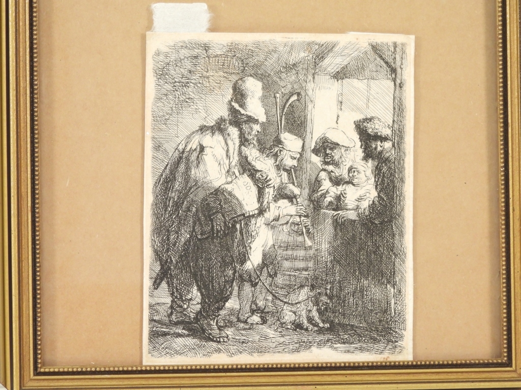 Rembrandt van Rijn | depicting an elderly woman in tattered clothing ...