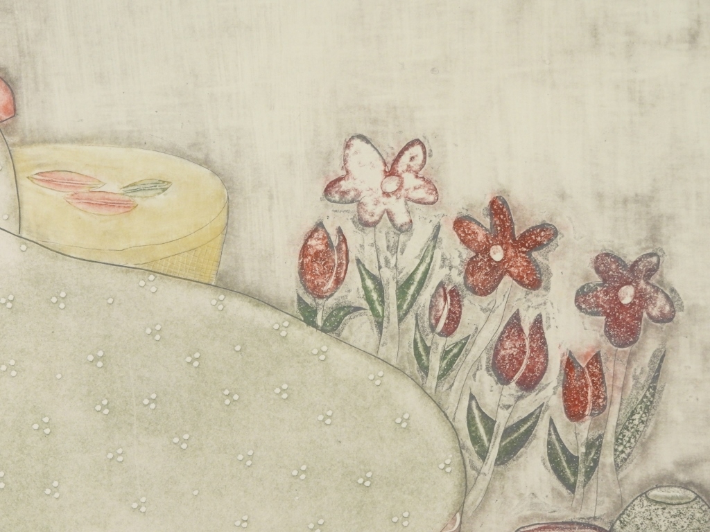 Eng Tay | Eng Tay Lover Modern Figurative Lithograph (1947) | MutualArt