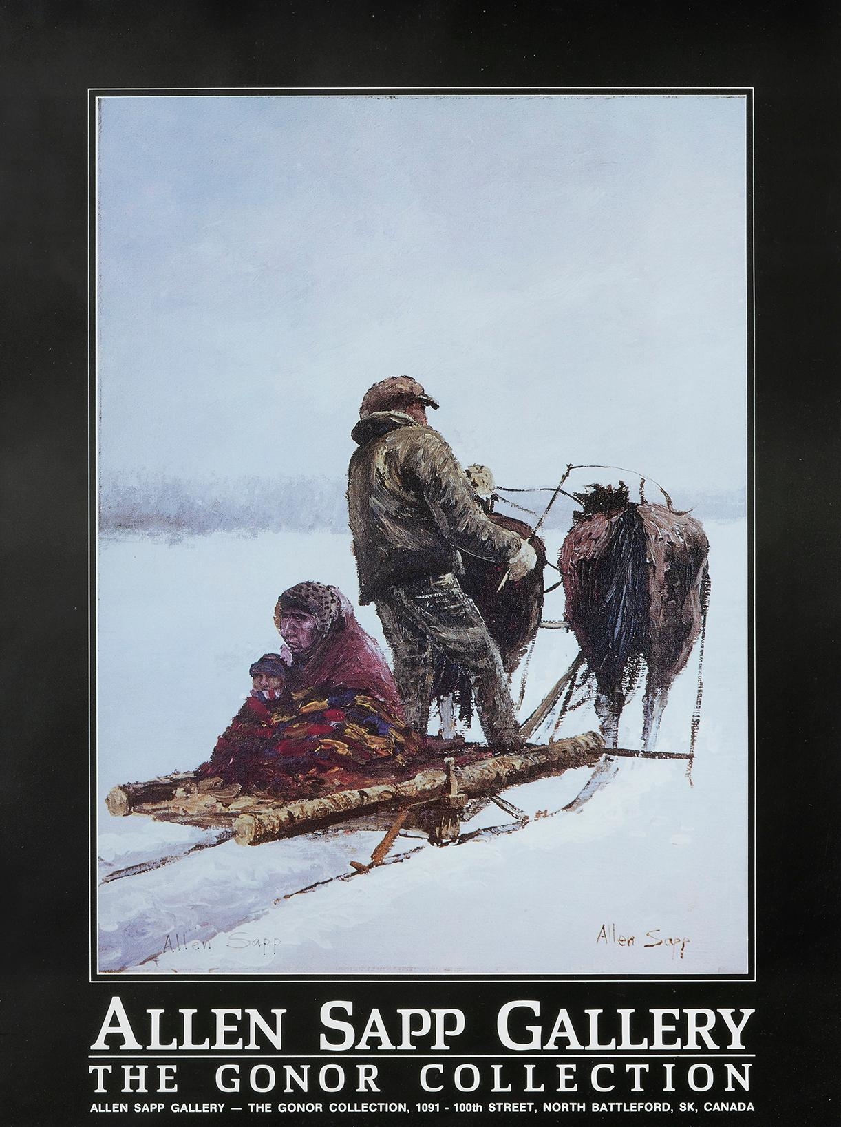 Allen Sapp | Gallery Poster | MutualArt