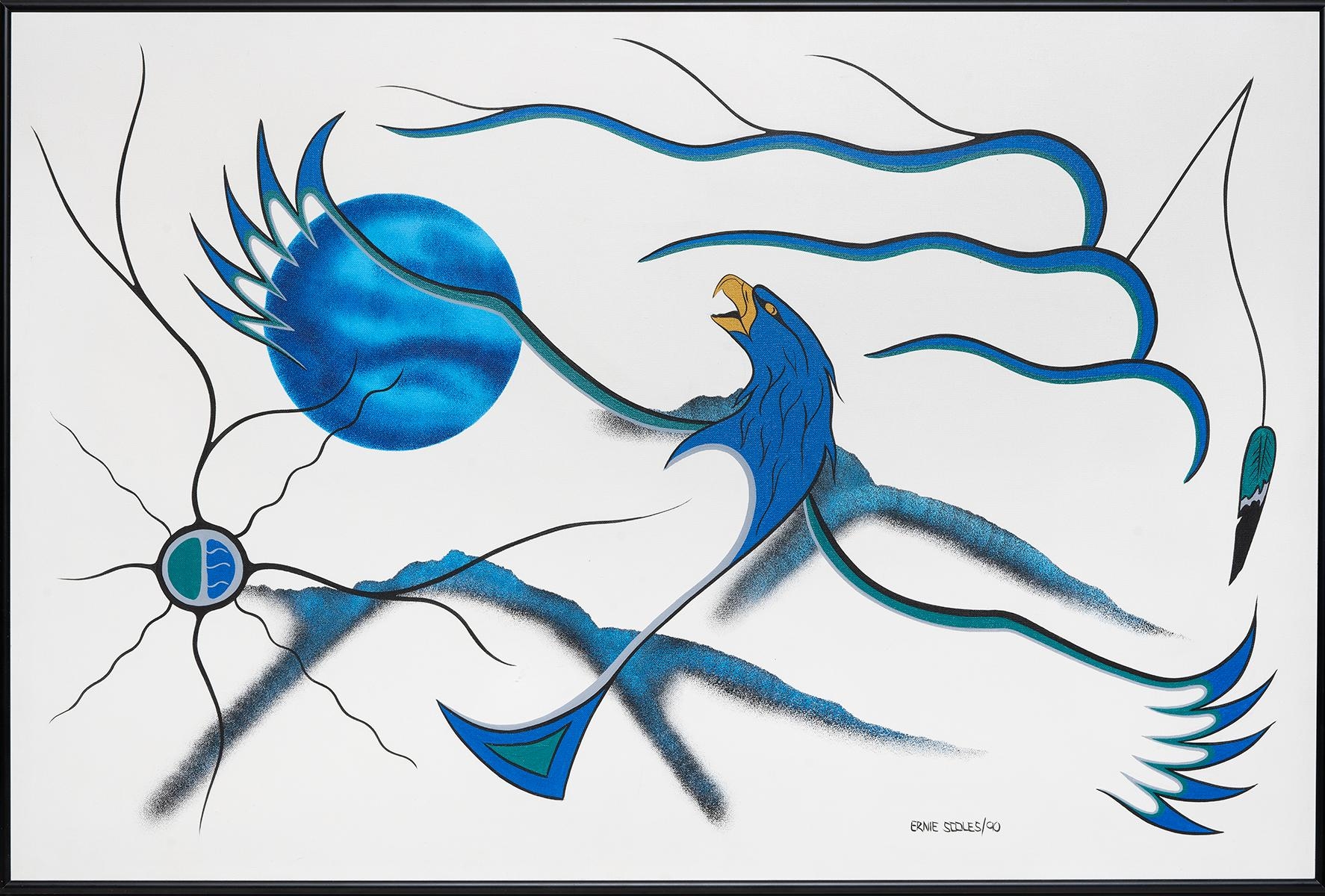 Ernie Scoles | Untitled - Eagle (1990) | MutualArt